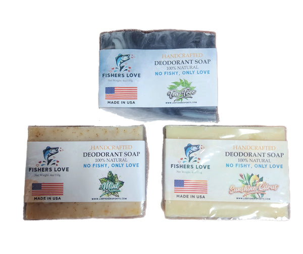 FISHER'S LOVE DEODARANT SOAP – LEE FISHER SPORTS