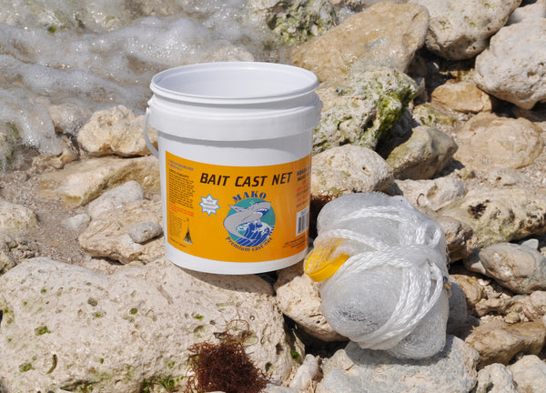 Mako Bait Cast Nets 3/8" Sq. Mesh – LEE FISHER SPORTS